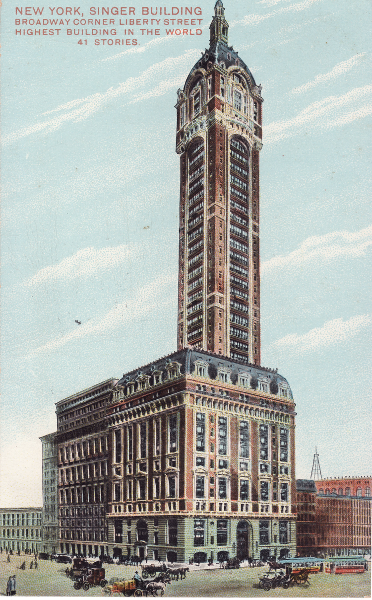 The Singer Building — New York's New York