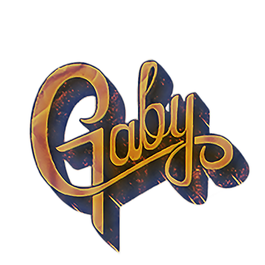 Gaby Name Logo