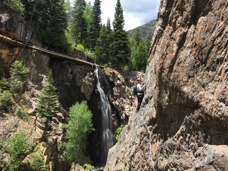 Ouray's Via Ferrata — Visit Ouray Colorado - Homepage