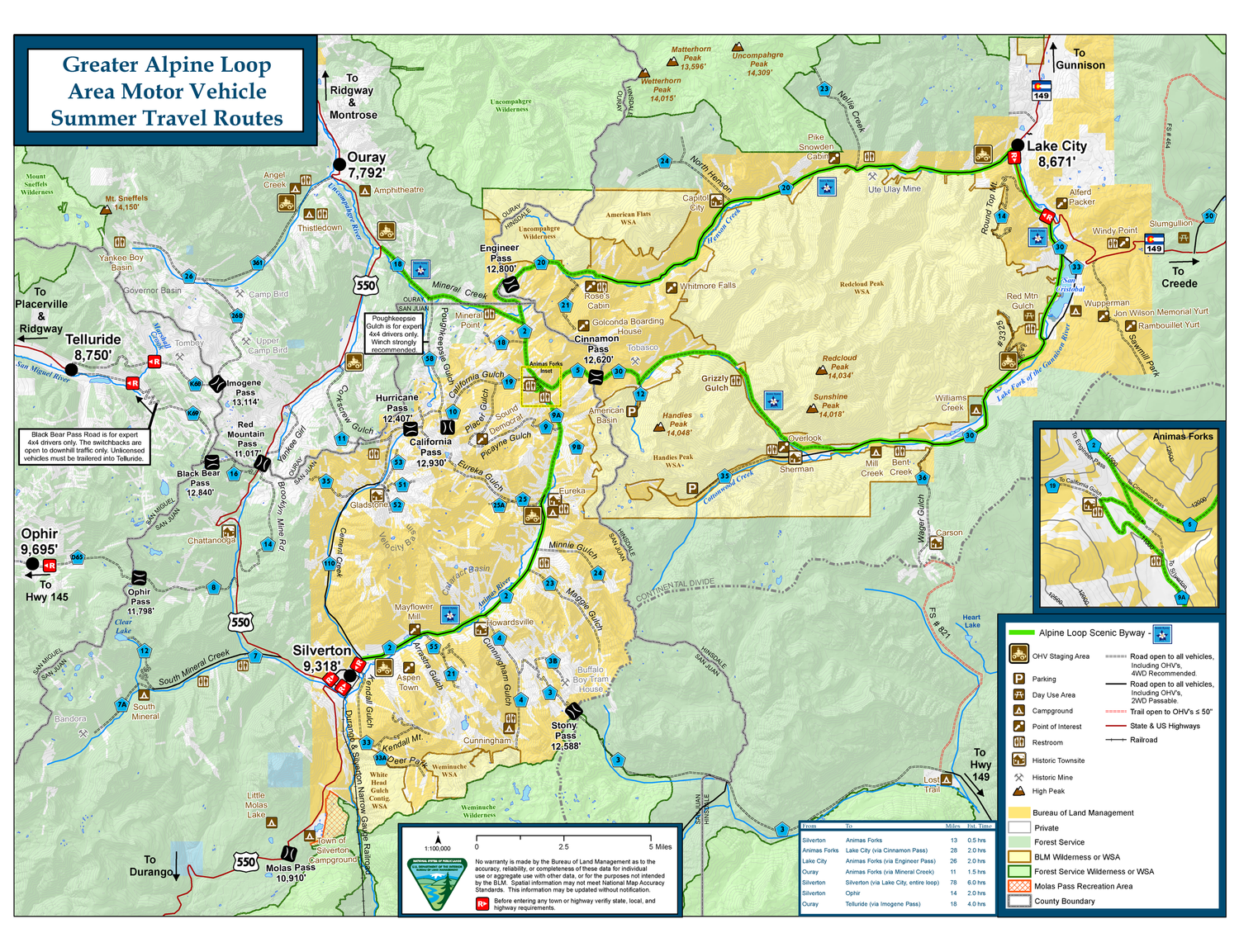 Helpful Jeeping Maps for Ouray — Visit Ouray Colorado - Homepage