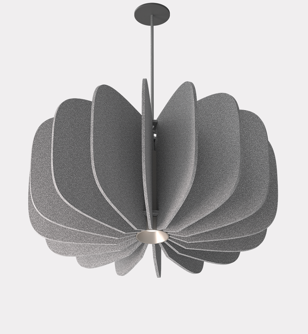 Acoustic Cylinder Pendant — LUX Illuminaire