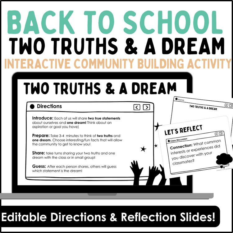 Back to School Find Someone Who Activity for Middle Schoolers Editable ...