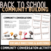 Back to School Find Someone Who Activity for Middle Schoolers Editable ...
