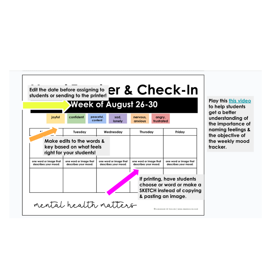 Back to School Find Someone Who Activity for Middle Schoolers Editable ...