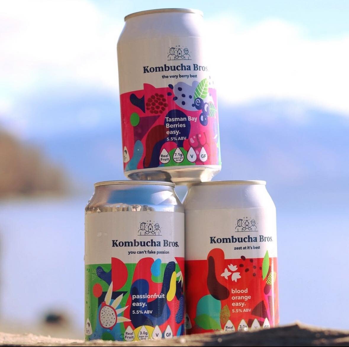 Kombucha Bros New Zealand - New Zealands Real Fruit Kombucha 🌈