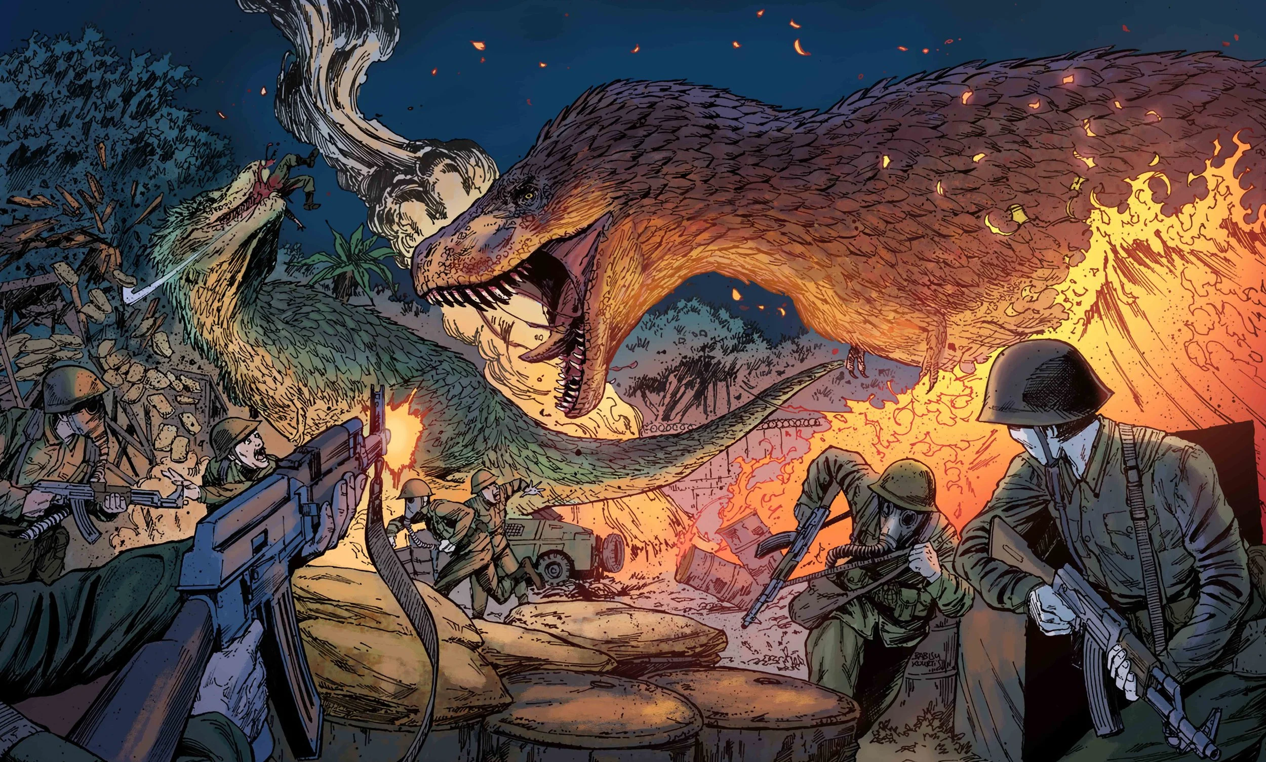 The Primitive War Comic Adaptation Project — The Primitive War