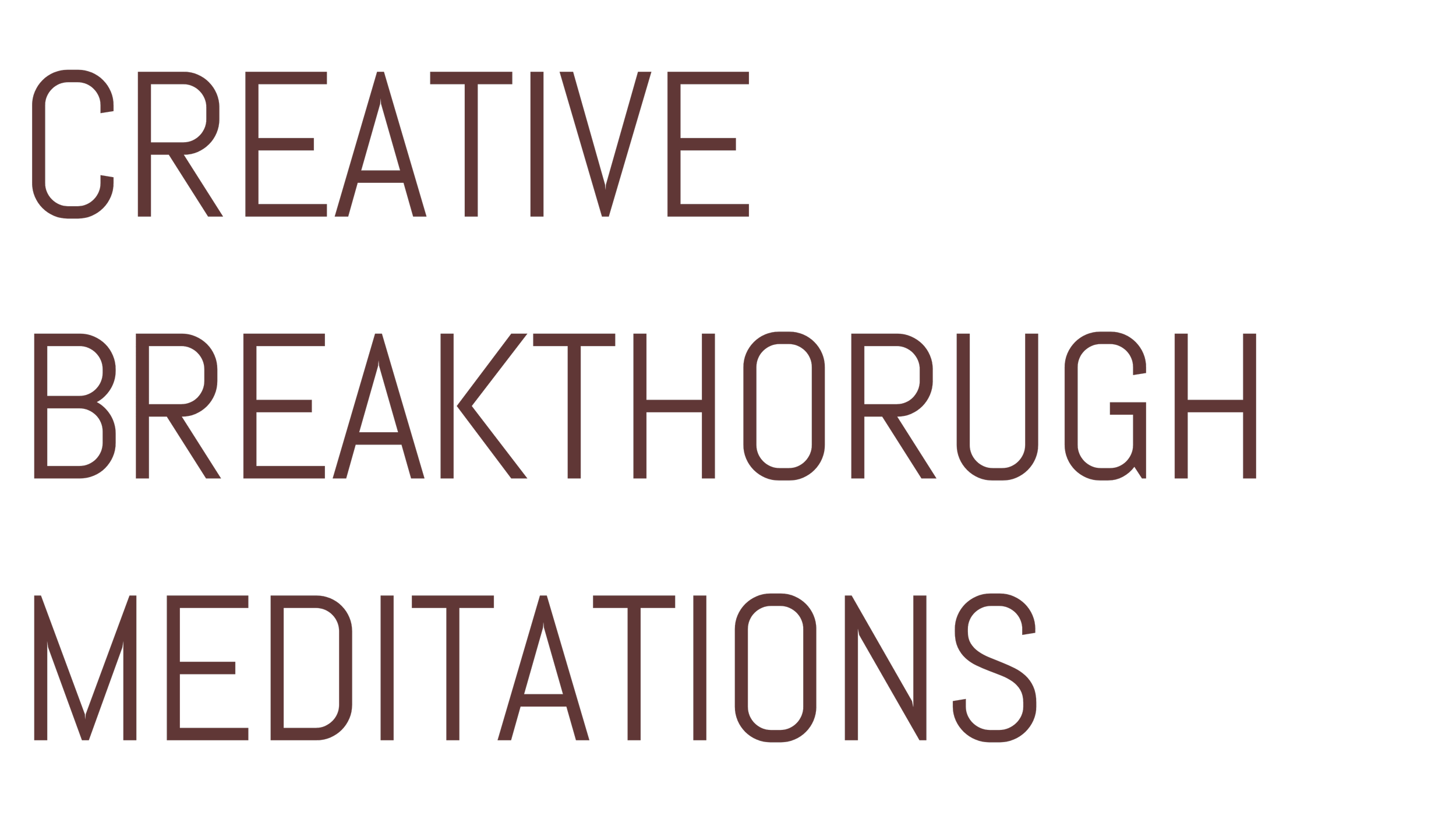 CREATIVE BREAKTHROUGH TOOLKIT — SAMANTHAWILLS.COM