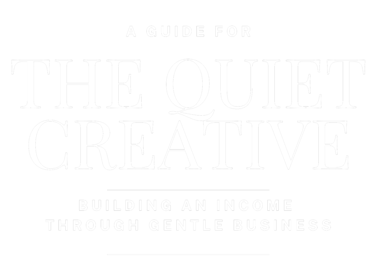 THE QUIET CREATIVE — SAMANTHAWILLS.COM