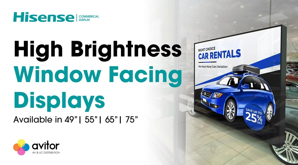 Introducing Window Facing - High Brightness Display — Avitor UK - AV ...