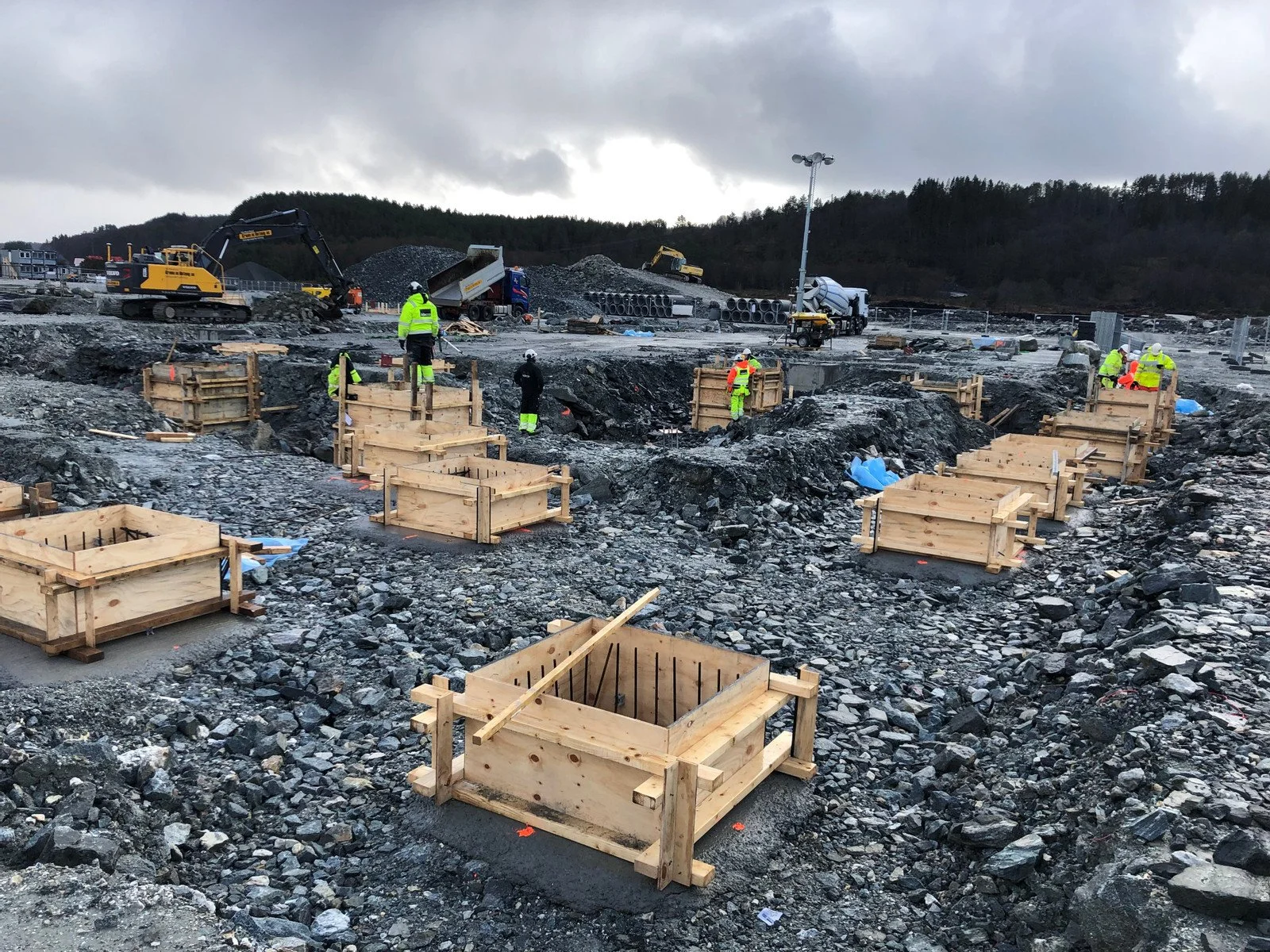 Betongarbeider — Nordhordland Grunn og Betong