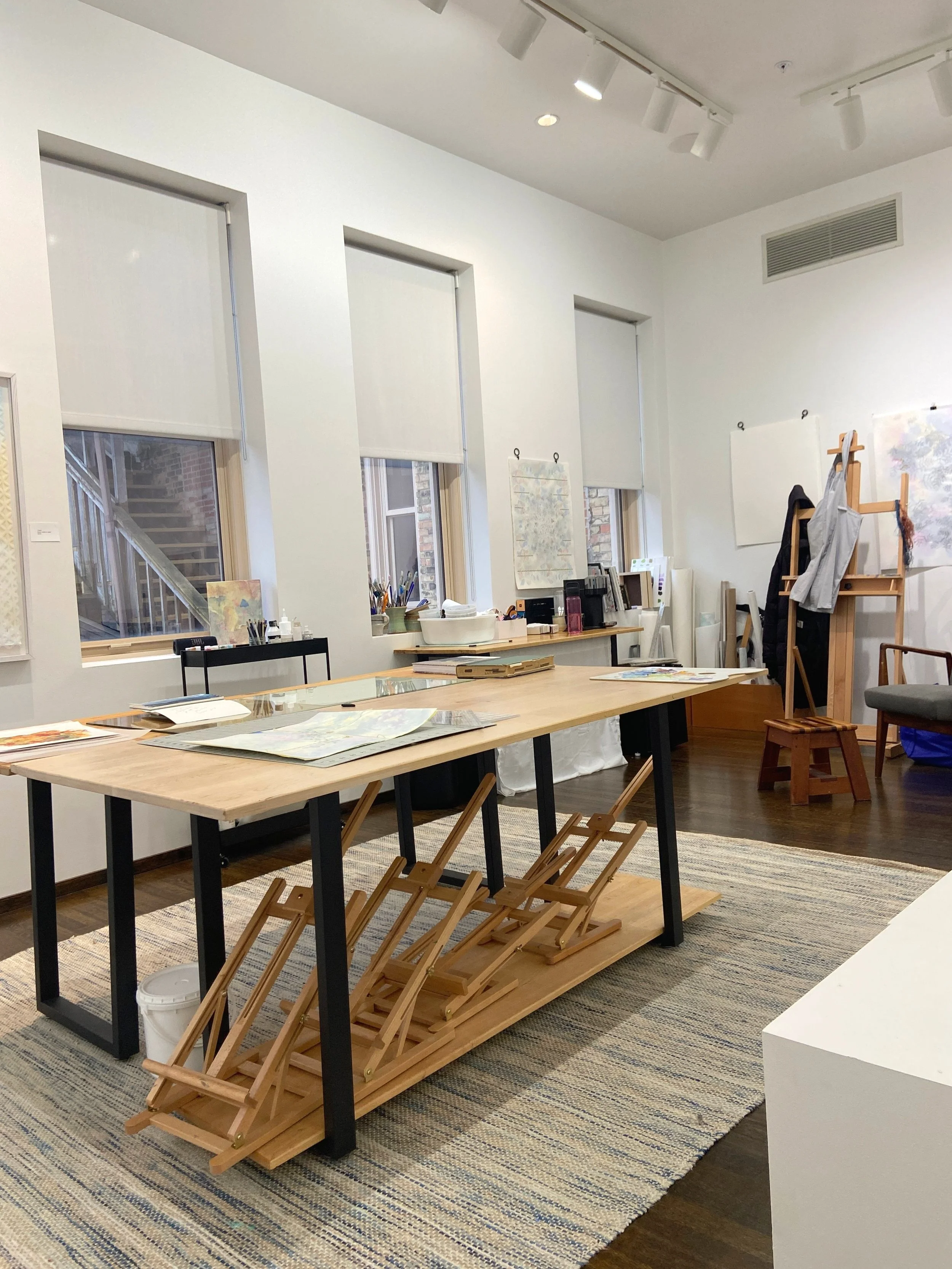 Setting up the Studio — Shan Bryan-Hanson Studio