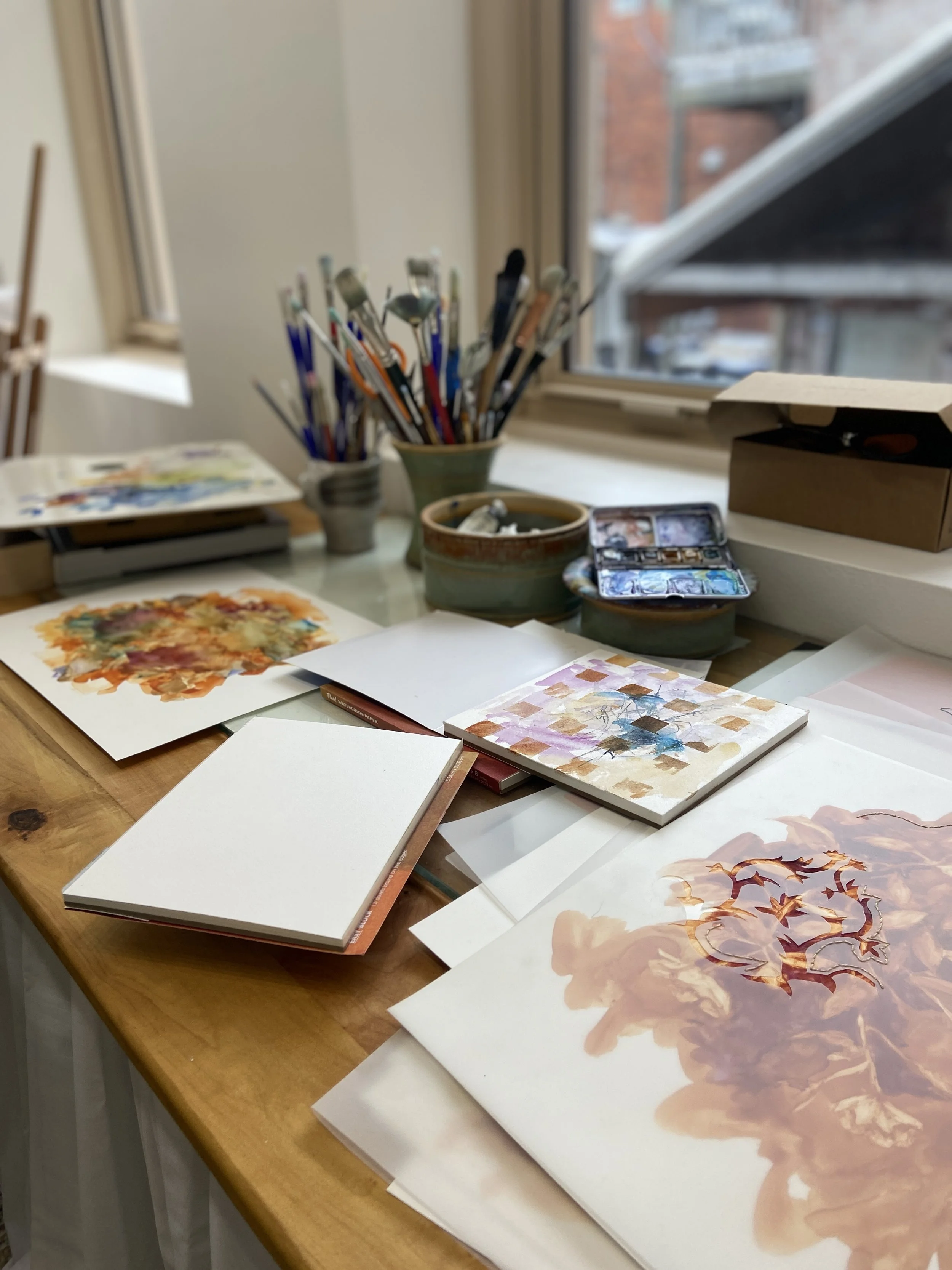Setting up the Studio — Shan Bryan-Hanson Studio