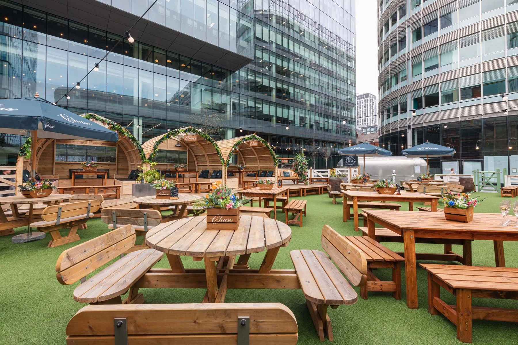 All Day Cocktail Bar & Restaurant in Spinningfields - The Lawn Club