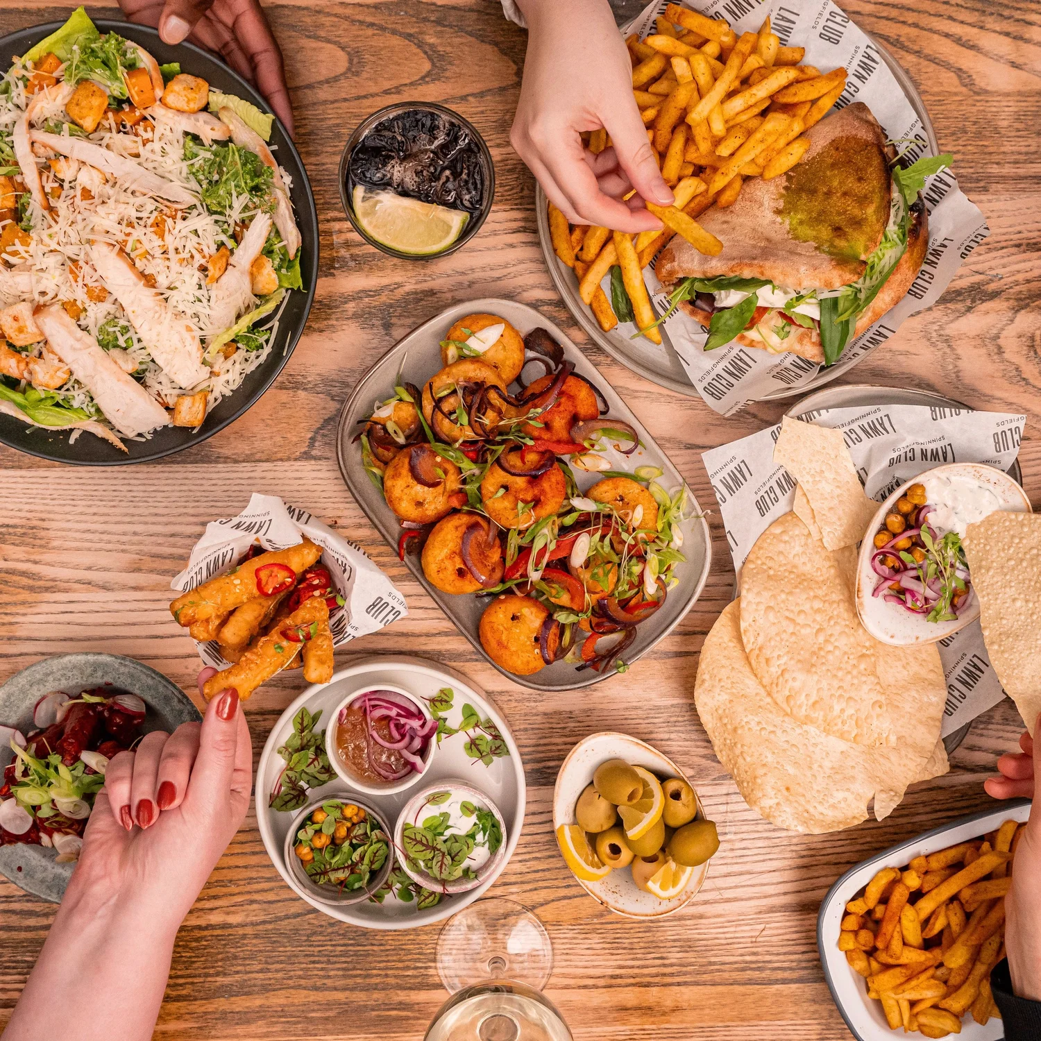 Menus - The Lawn Club