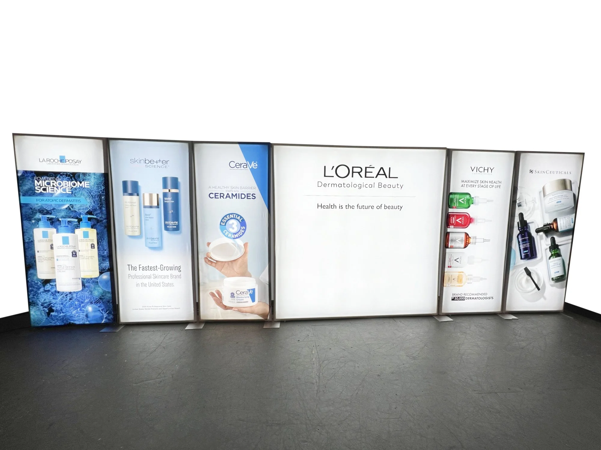 Brite 37x91 Samples — Tiger Presentations | Trade Show Displays