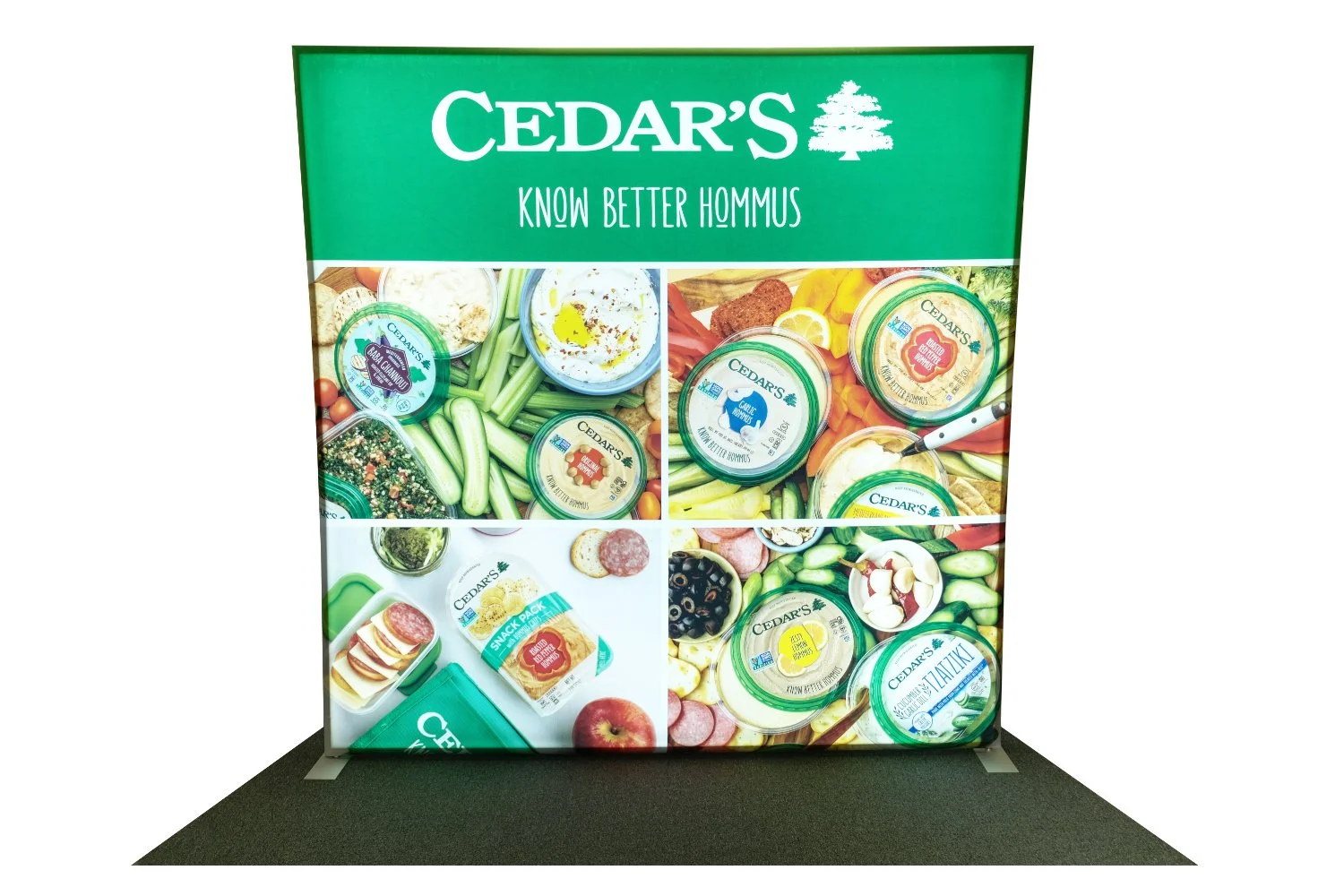 Brite 91x91 Samples — Tiger Presentations | Trade Show Displays