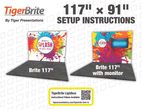TigerBrite Setup Instructions — Tiger Presentations | Trade Show Displays