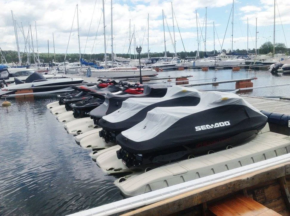 Floating Jet Ski Ports — Oasis Dock Supply