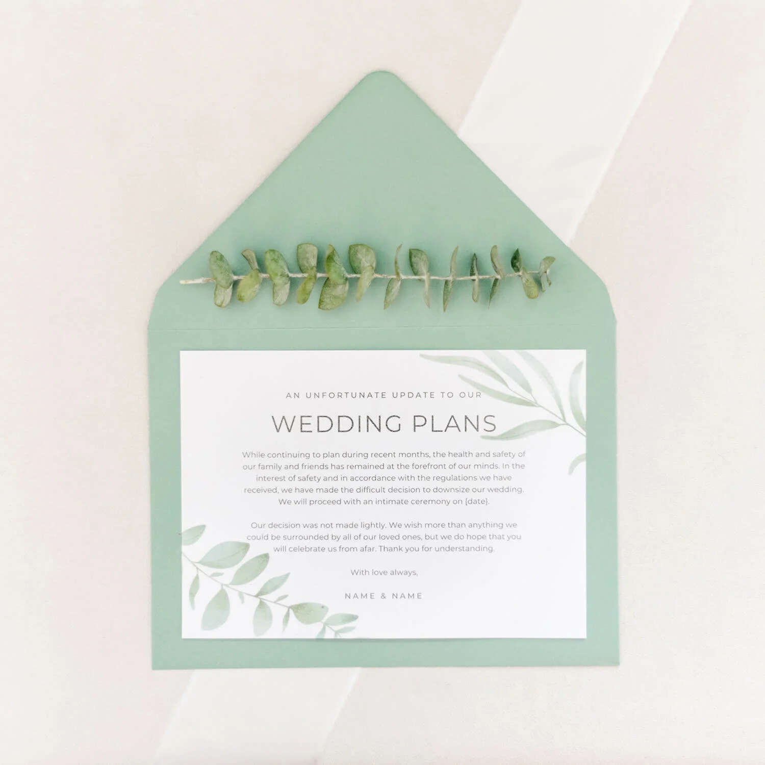 How To Thoughtfully Uninvite People To Your Downsized Wedding — Santa ...