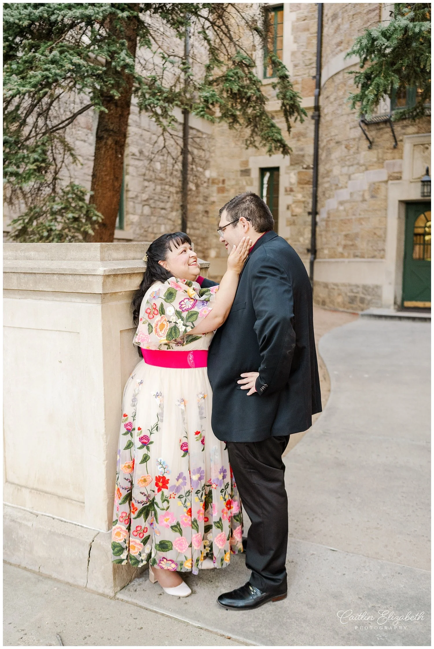 Bernadette & Victor's Engagement Session at Santa Fe Plaza — Santa Fe Wedding Photographer ...