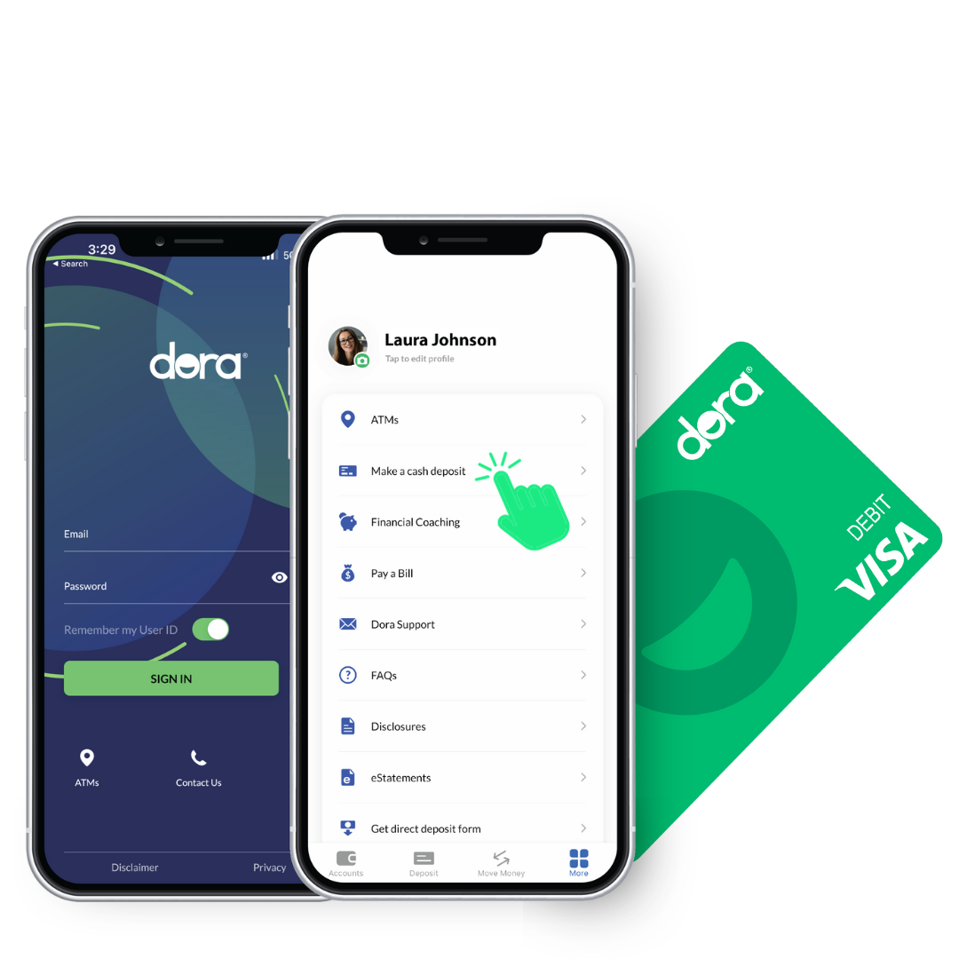 Deposit Cash — Dora Financial