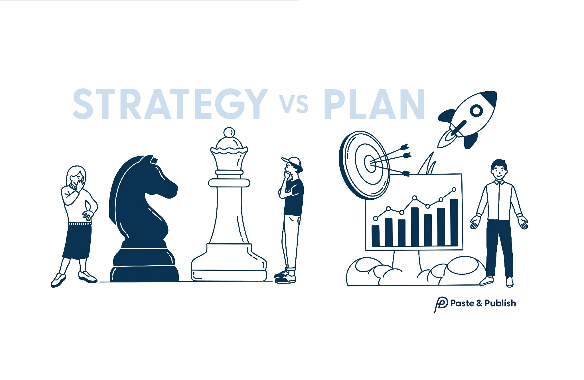 Marketing strategy vs marketing plan [2023 guide] — Paste & Publish ...