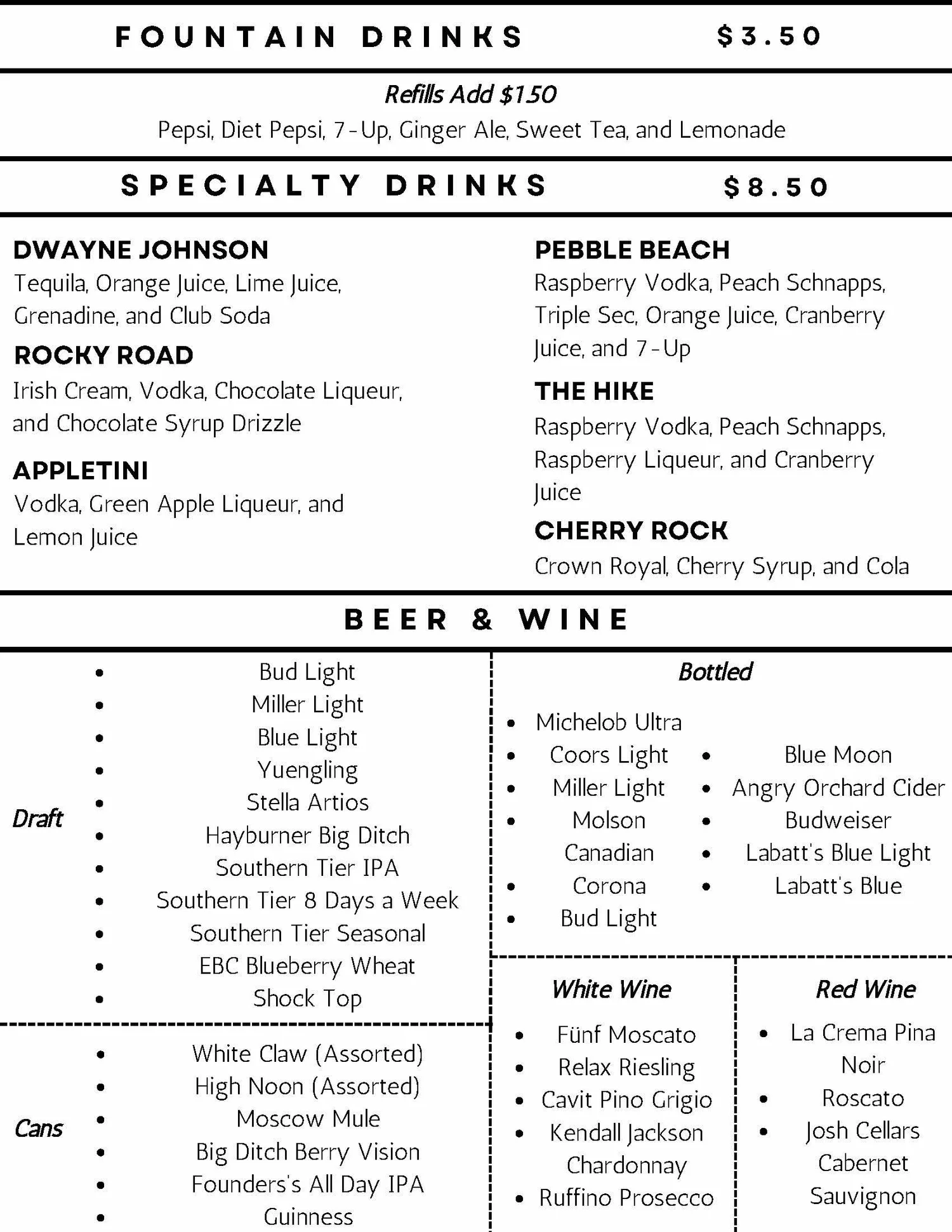 Food — 64 On The Rocks