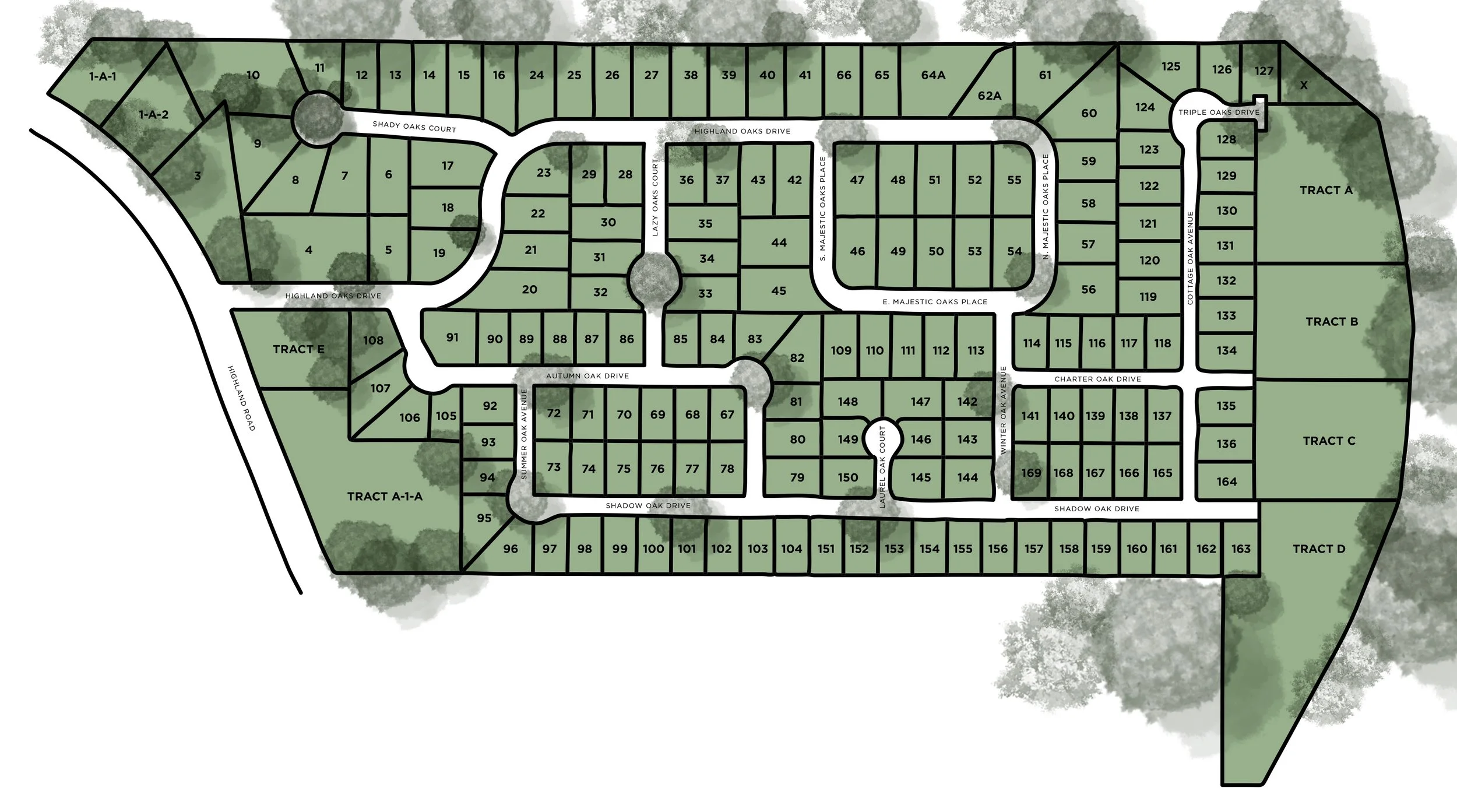 Master Plan — Live Oak Estates