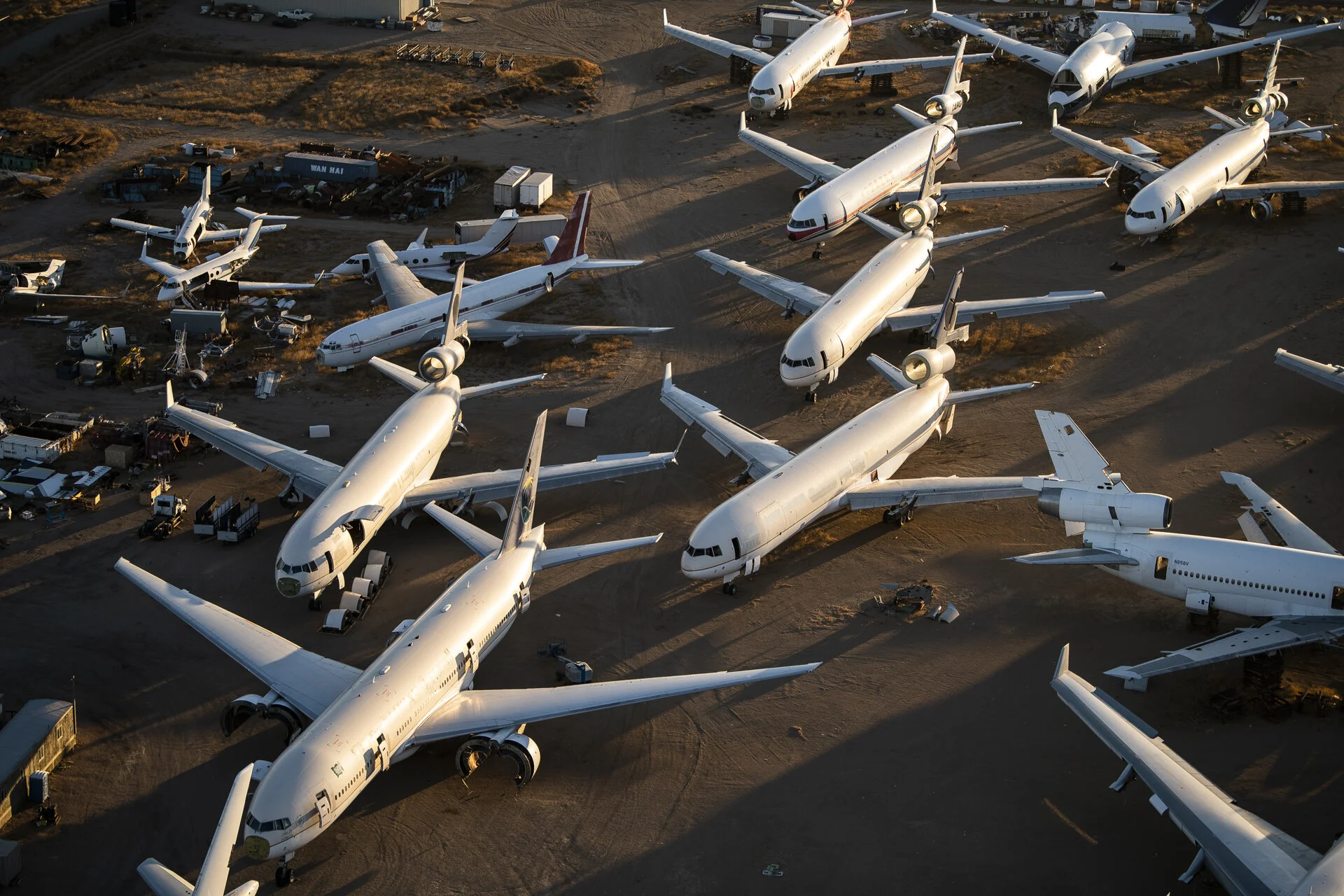 California Boneyard Aerial Photography — Ryan Patterson Photography