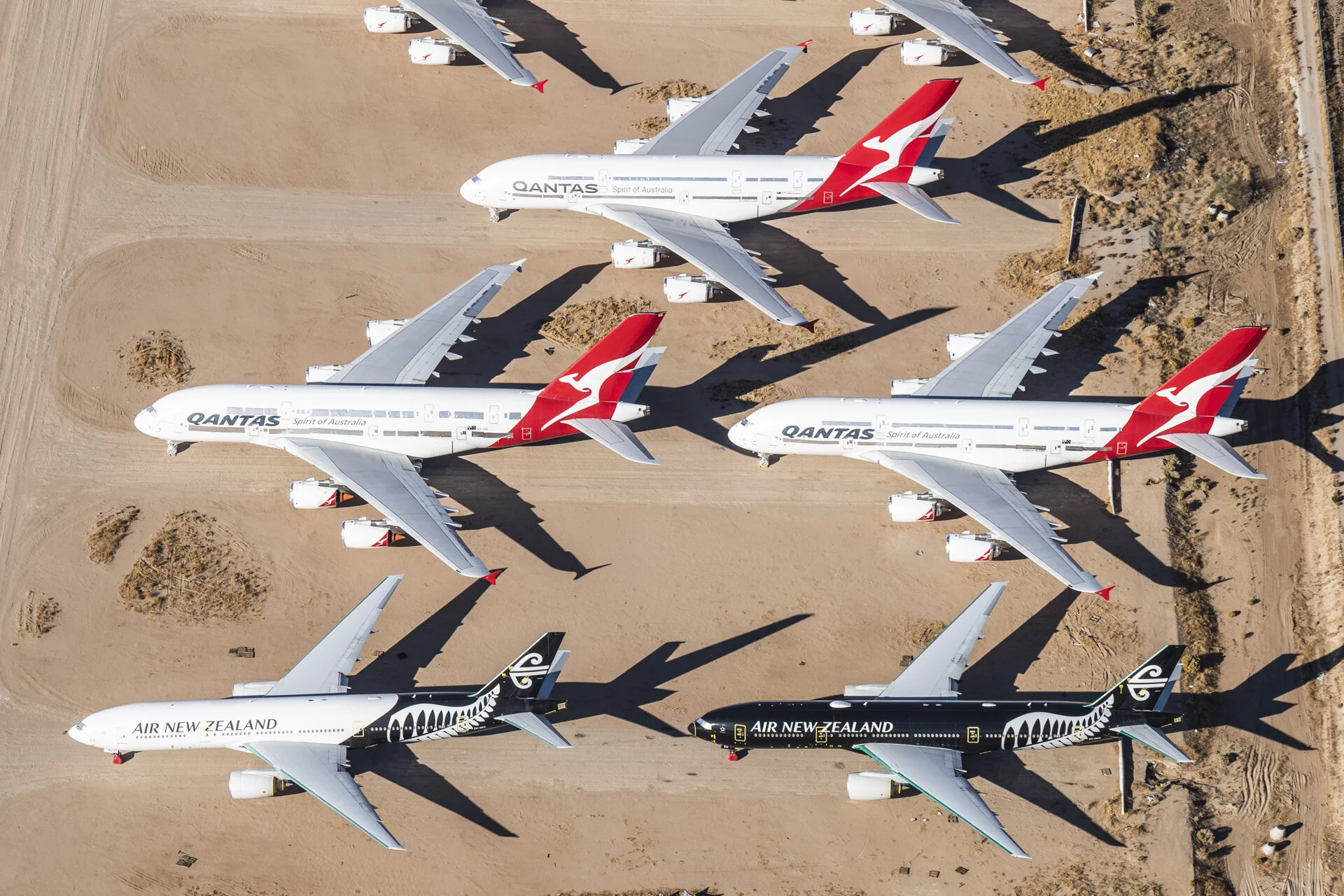 California Boneyard Aerial Photography — Ryan Patterson Photography
