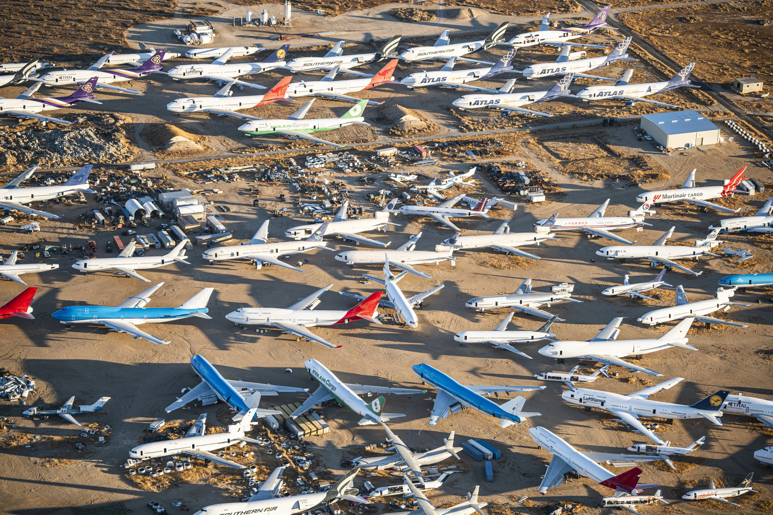 California Boneyard Aerial Photography — Ryan Patterson Photography