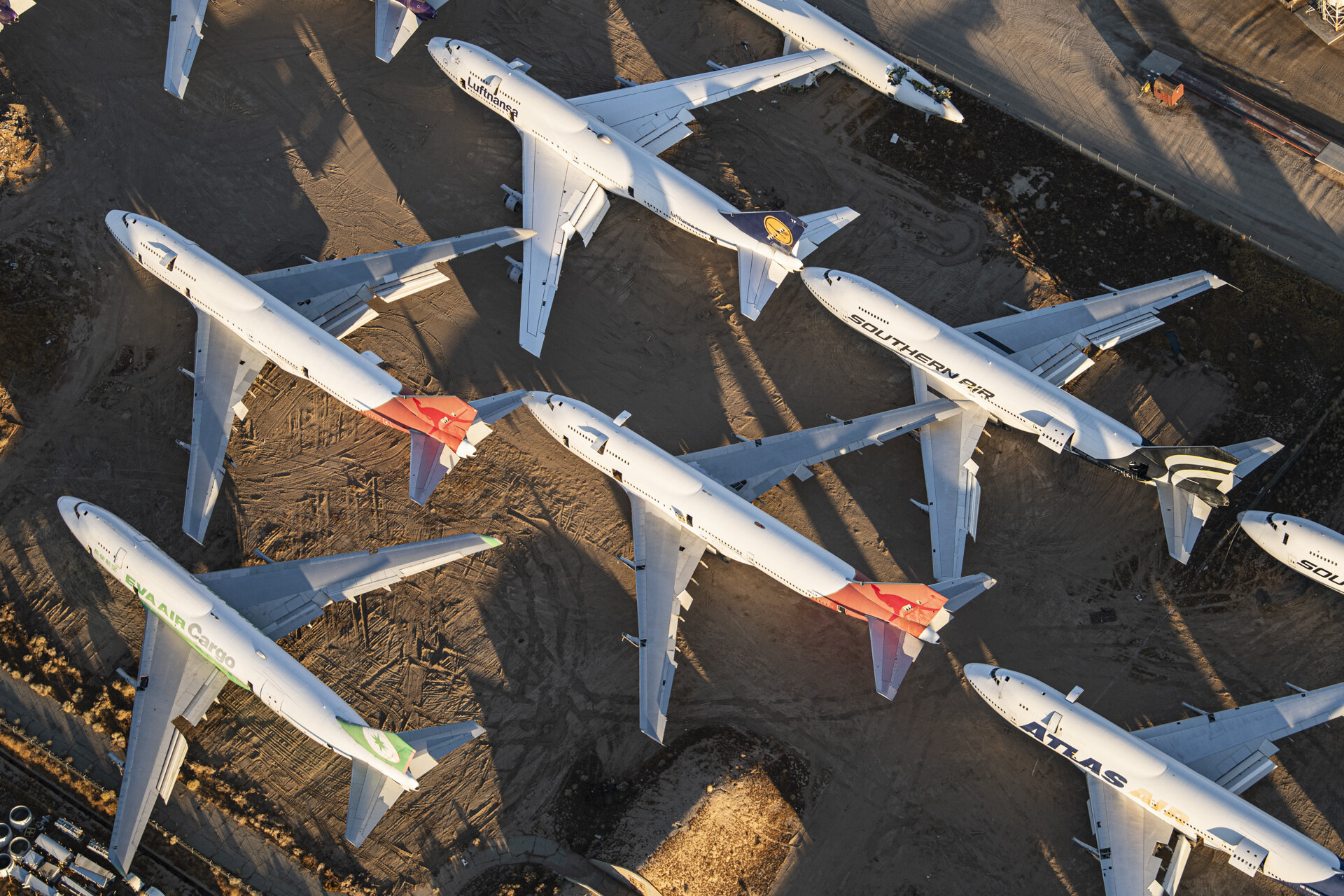 California Boneyard Aerial Photography — Ryan Patterson Photography