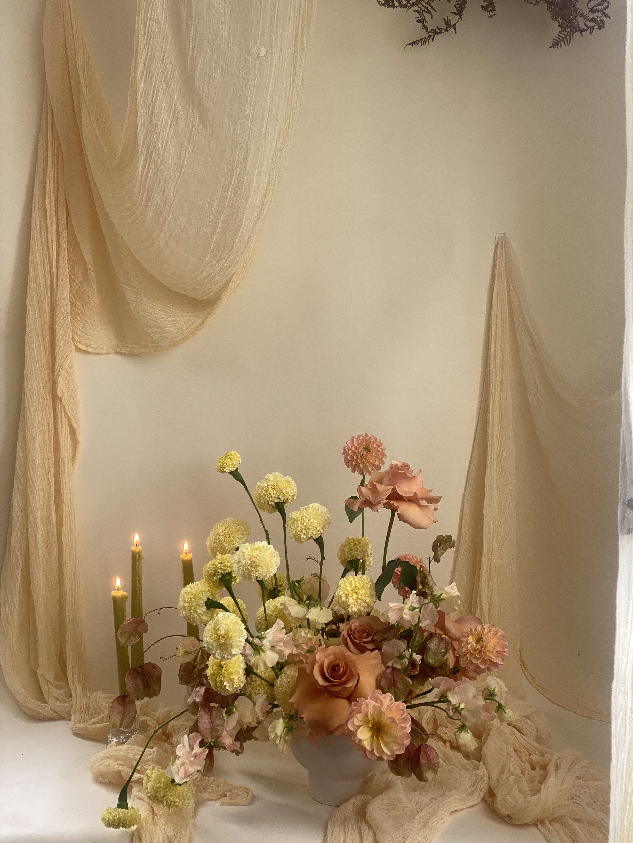 Artfully Arranged Low Vase — Moss & Meadow
