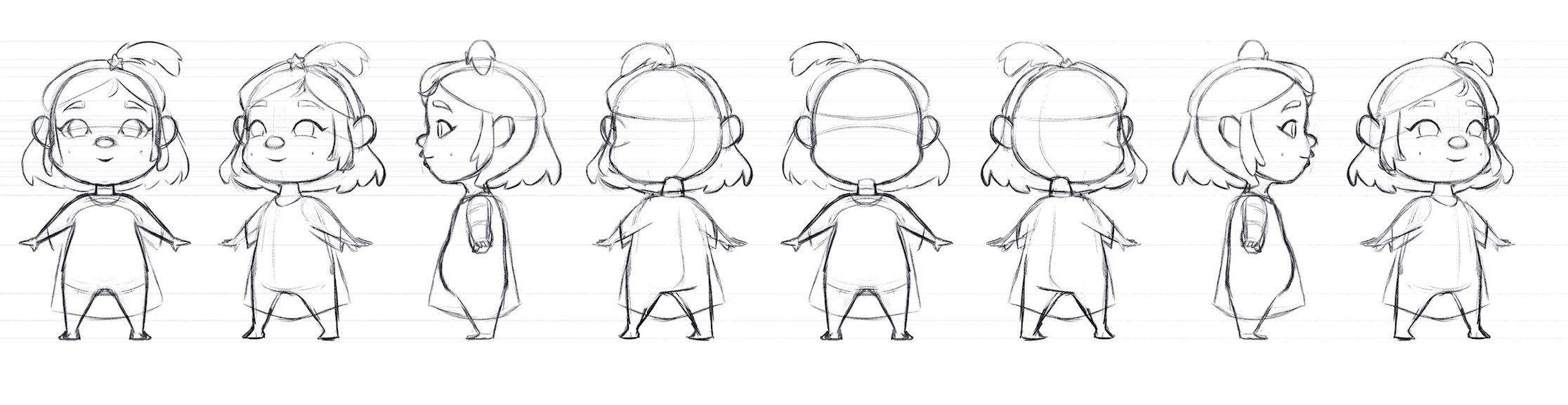 Basic Character Model Sheet