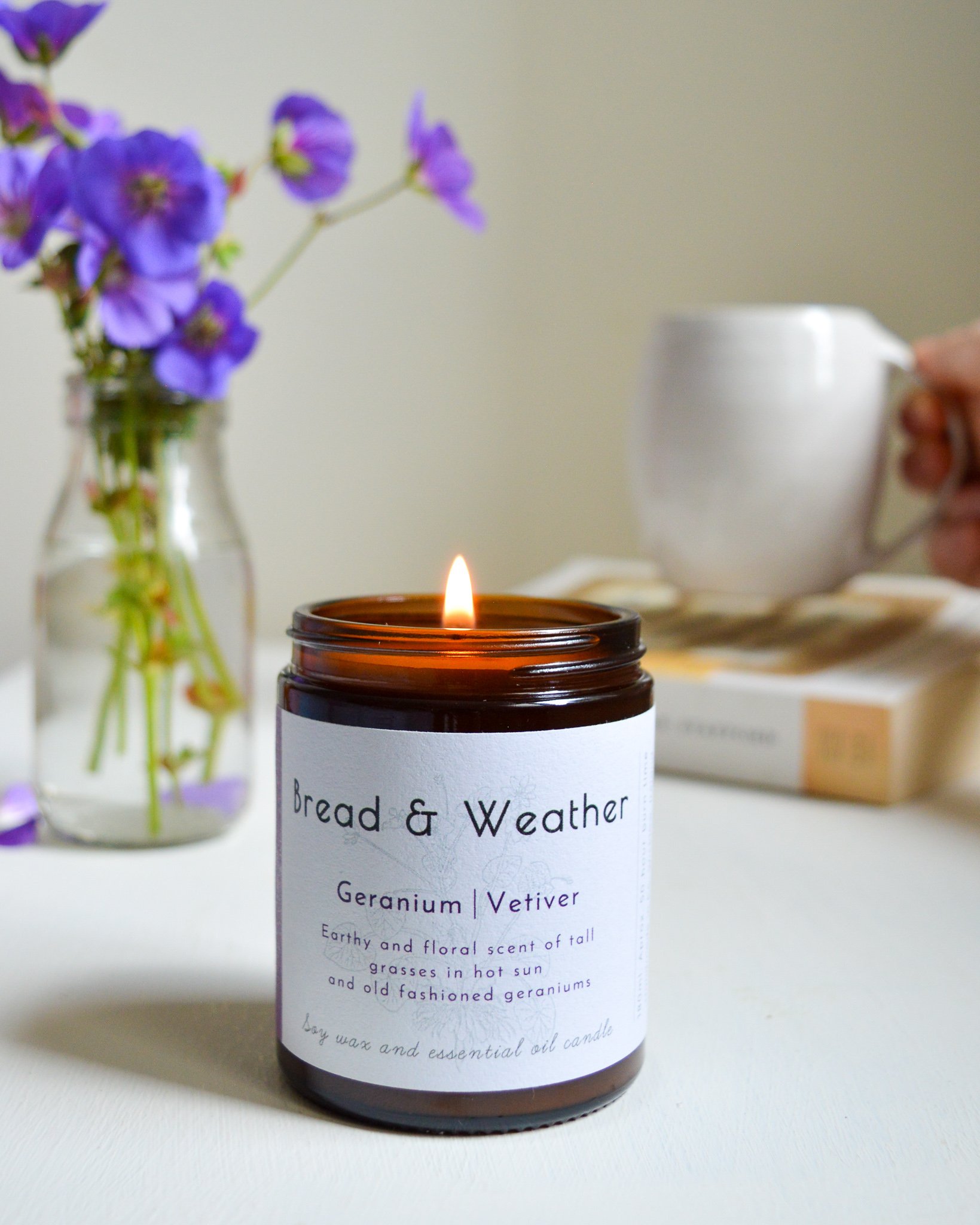 Non Toxic Scented Candle | Aromatherapy candle | Natural Scented Candle ...