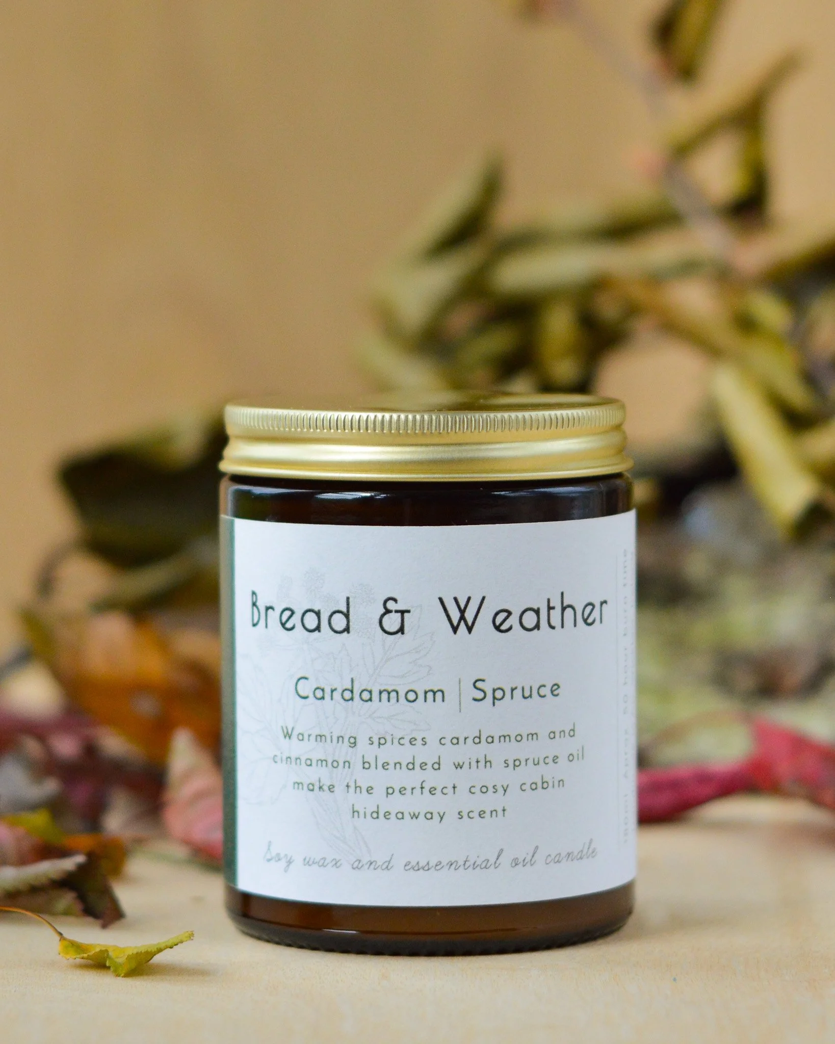 Geranium Vetiver Essential Oil Soy Candle | Non Toxic Candle | Plastic ...