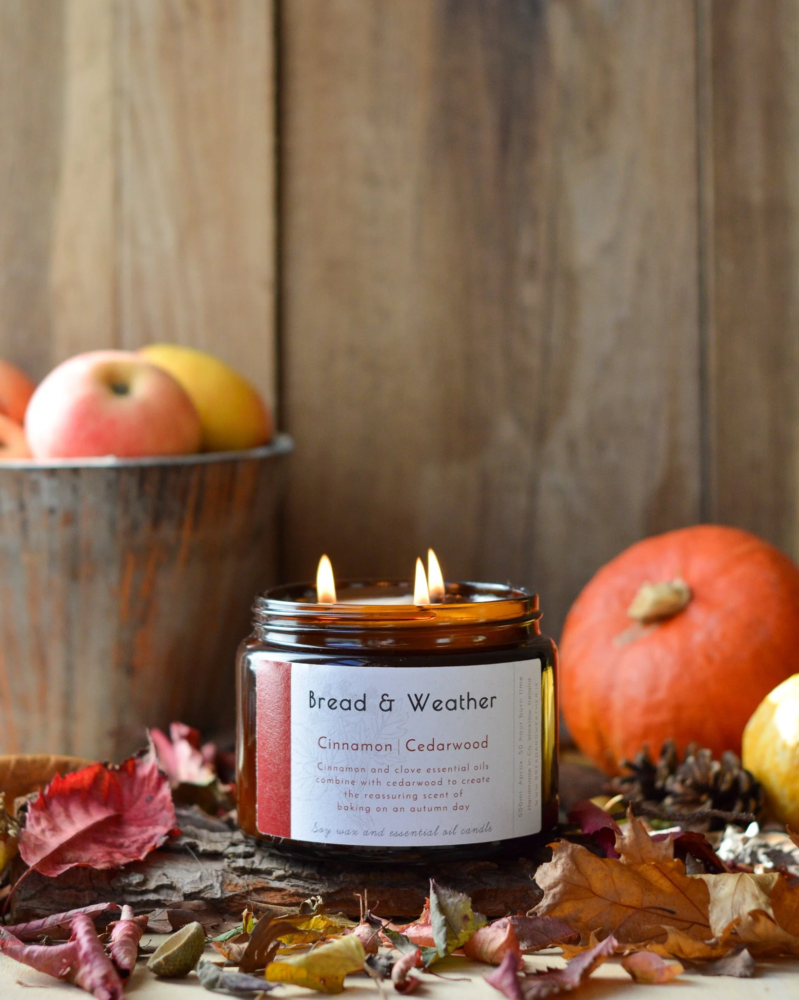Geranium Vetiver Candle | Botanical Soy Candle for Stress Relief ...