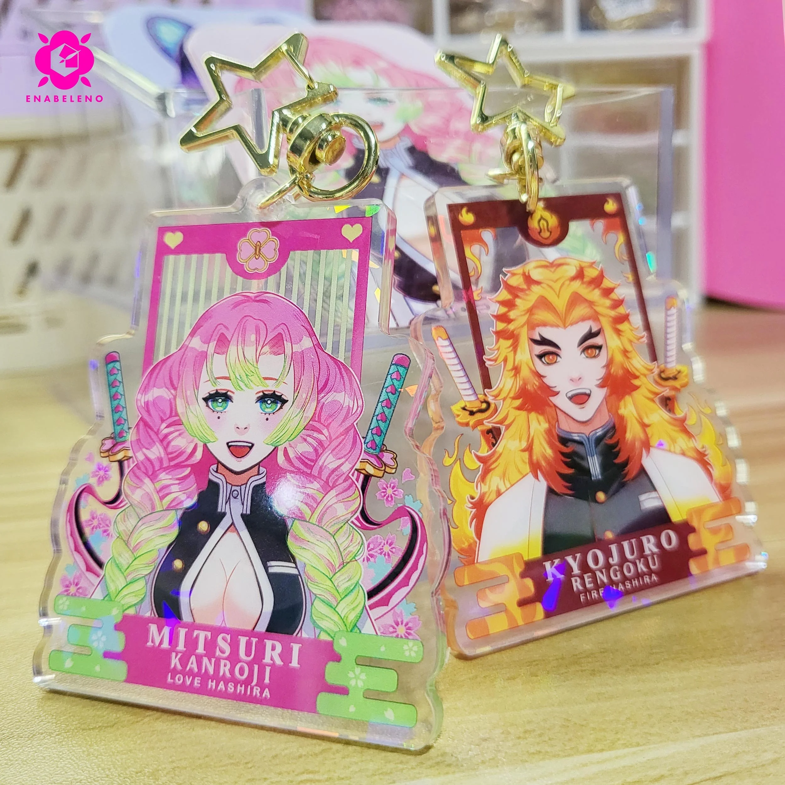 Demon Slayer Hanafuda Charms — ENABELENO