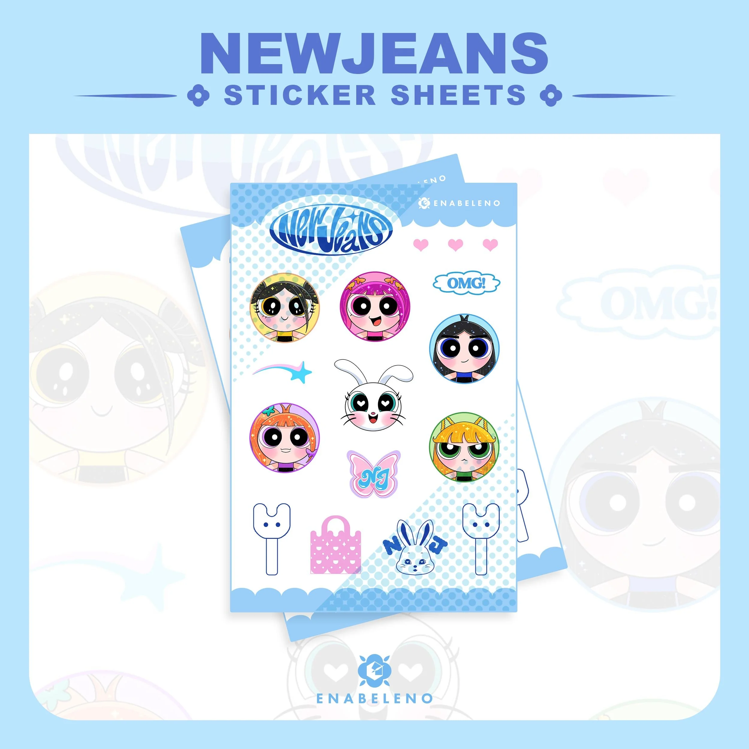 Oshi No Ko Stickers — enabelenoart