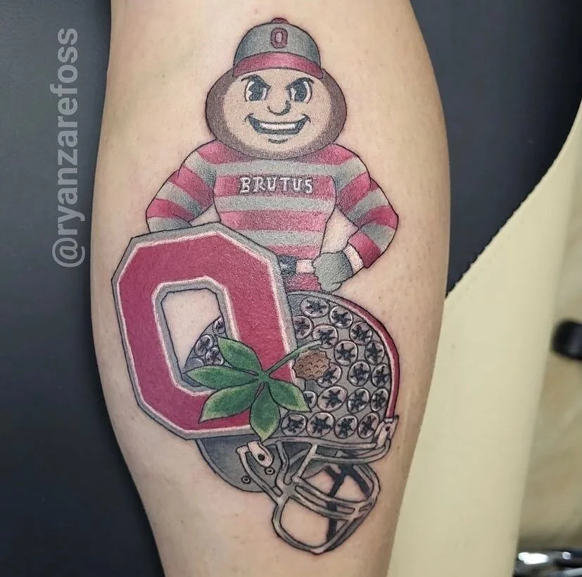 Brutus Buckeye Tattoo