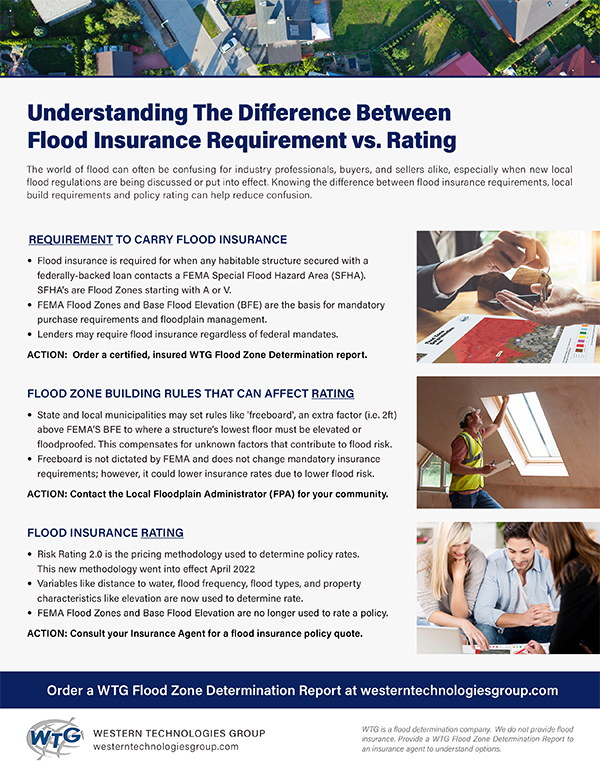 How Building Rules Affect Flood Insurance Rating — WESTERN TECHNOLOGIES ...