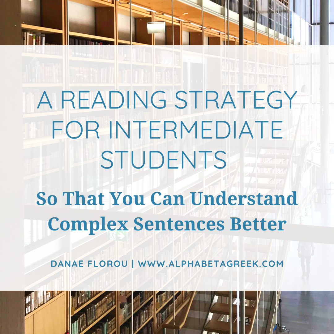 A Reading Strategy for intermediate students, so that you can ...