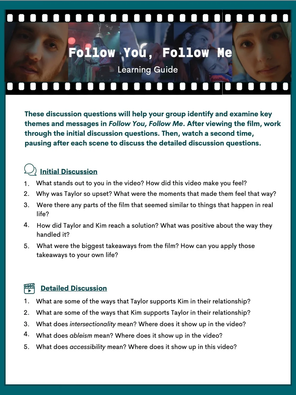 Learning Guides — SexEdVA