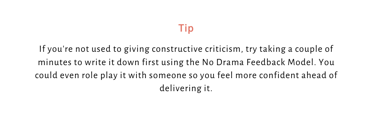 Constructive Criticism: How To Give Feedback That Creates Change ...