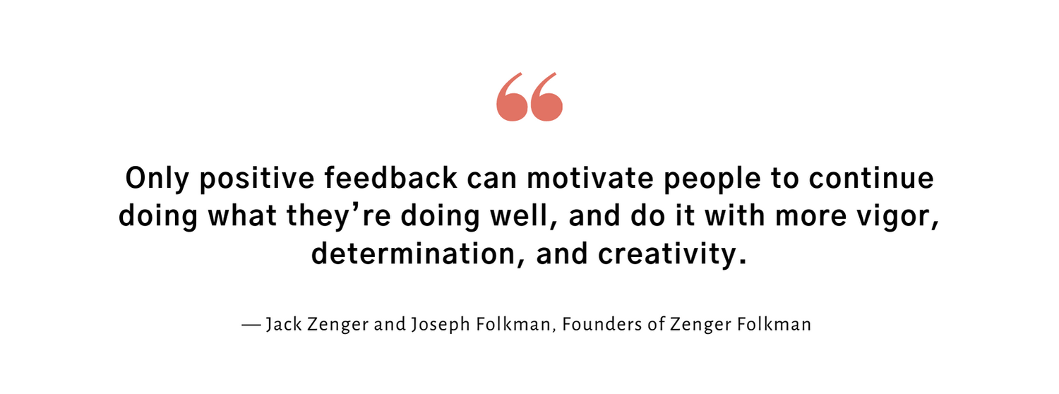 30 Positive Feedback Examples That Motivate Employees | Elevate Leadership