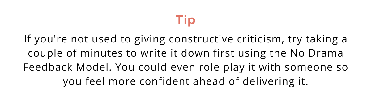 Constructive Criticism: How To Give Feedback That Creates Change ...
