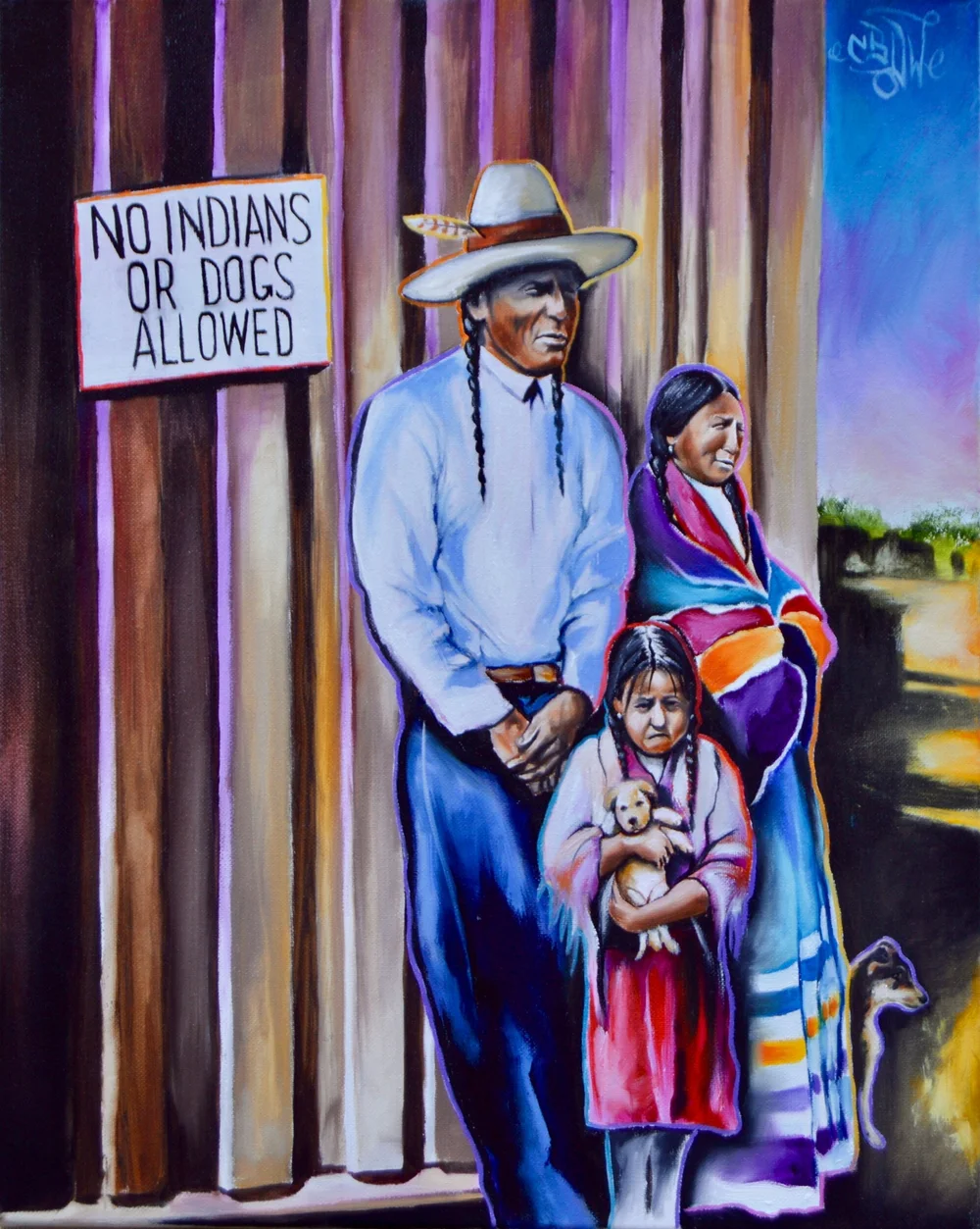 Gallery — Uprising Art By Carlin Bear Dont Walk