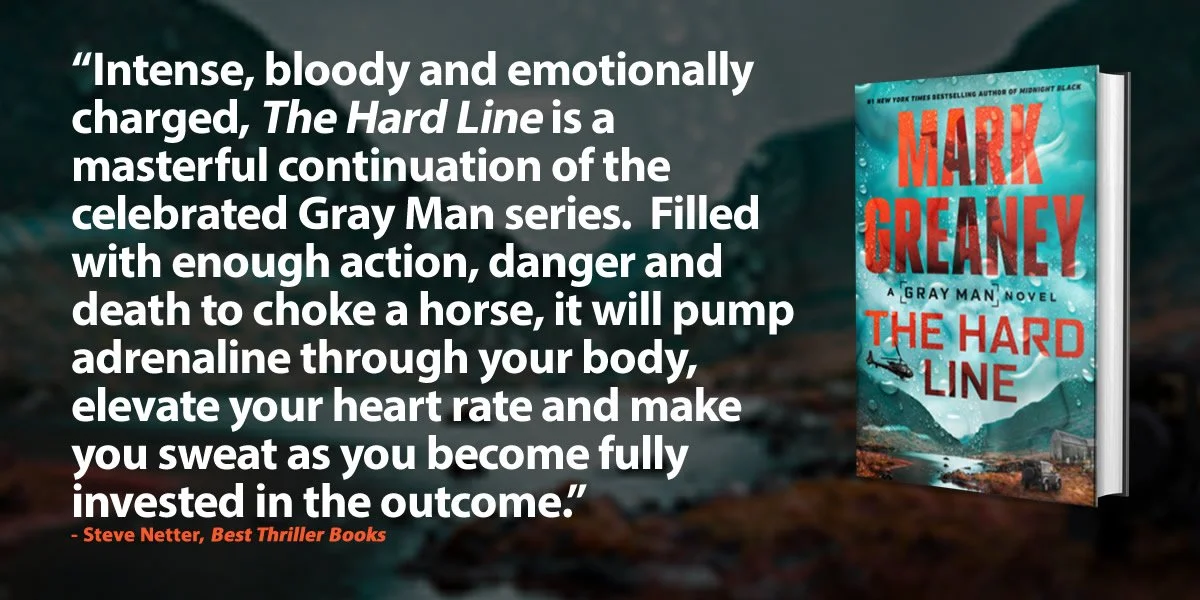 The Hard Line By Mark Greaney — the best thriller books
