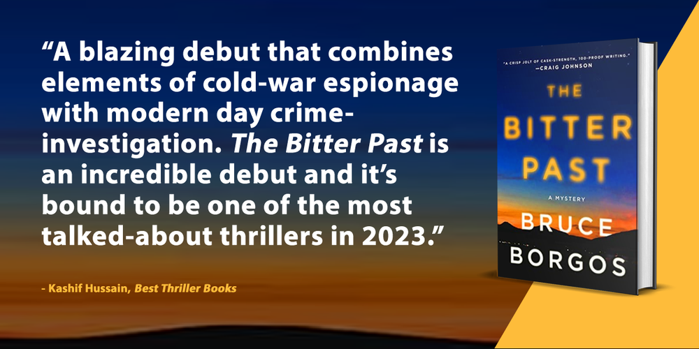The Bitter Past By Bruce Borgos — the best thriller books