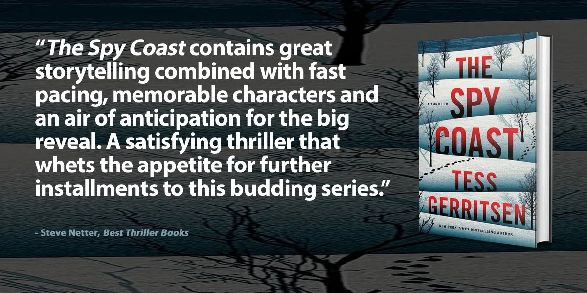 The Spy Coast By Tess Gerritsen — the best thriller books